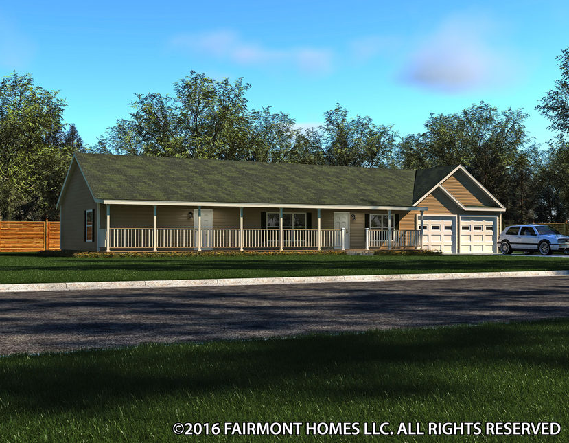 Bristol 92592K Modular Home from Fairmont Homes, a Cavco Company