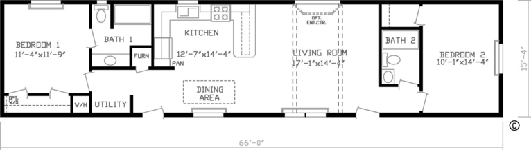 184507 Inspiration Manufactured Home from Friendship Homes, a Cavco Company