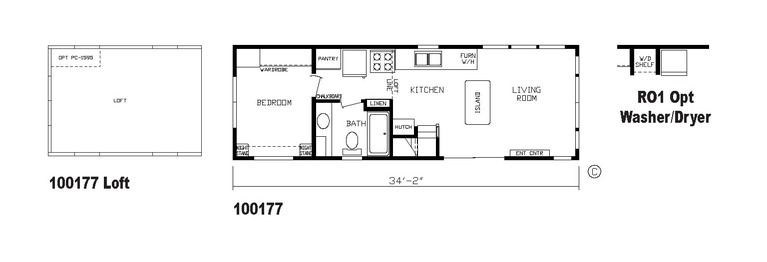 100177 PM Park Model from Fairmont Homes, a Cavco Company